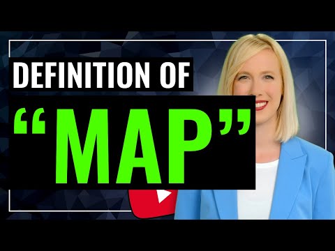 MAP use in a Sentence, Meaning and Definition