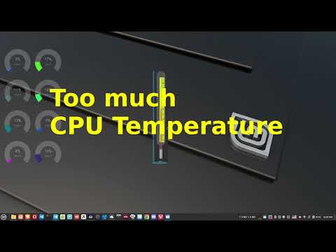 cpu temperature monitoring command ( Linux distros )