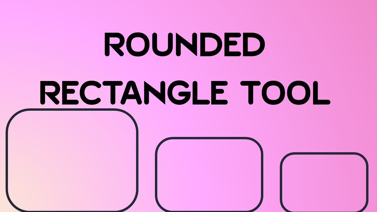 Adobe Illustrator CC Tutorial | Shape Tools – Rounded Rectangle Tool #C5-E2