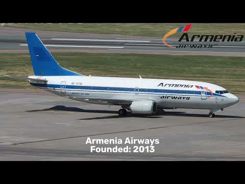 Airlines of Armenia (as May 2024)