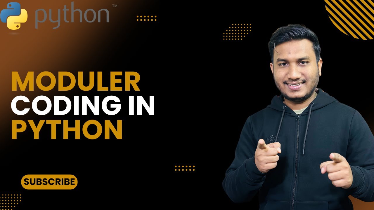 Moduler Coding in Python| The Complete Python Course | Basic to Advance | Python Tutorial