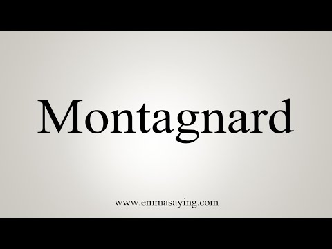 How To Say Montagnard
