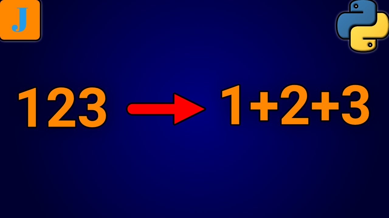 Python Program To Find Sum Of Digits Of A Number