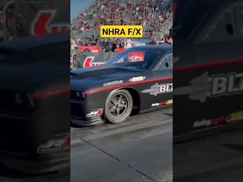 Allen Johnson in NHRA Factory X Dodge Challenger..