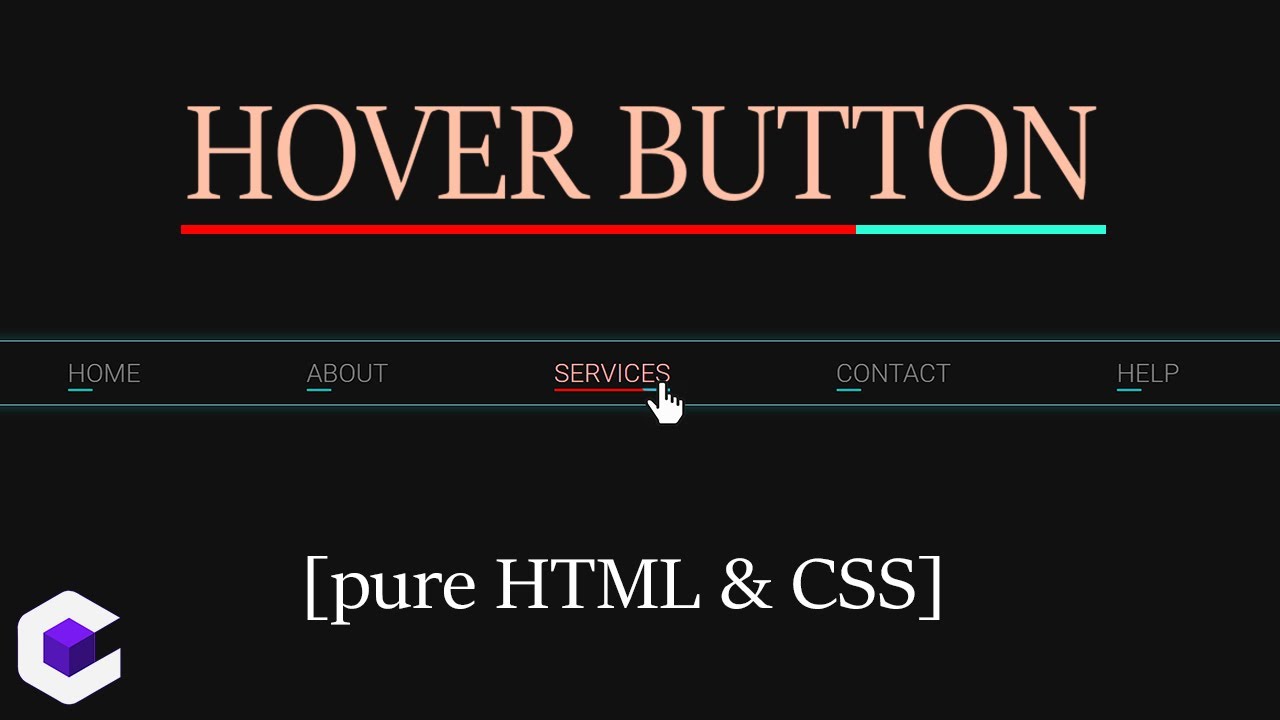 New Underline Hover Effect | pure HTML & CSS