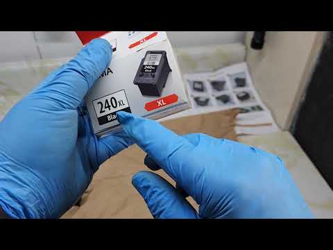 How to Refill Canon 240 241 Ink Cartridges.
