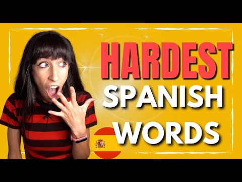 These are the HARDEST Spanish words