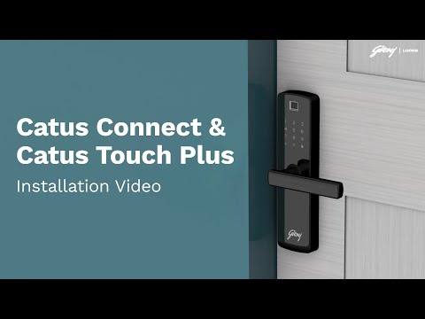 Godrej Locks Catus Connect I Smart Digital Lock for Wooden Door | 5 in ...