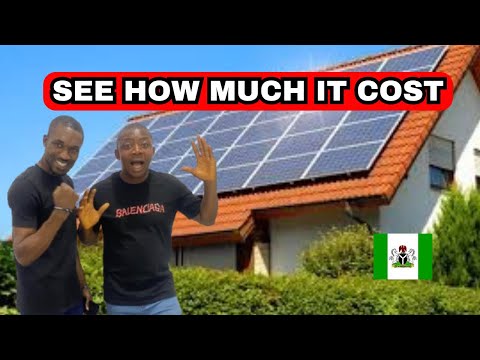 COST OF SOLAR ENERGY INSTALLATION IN LEKKI LAGOS | EXPOSED! (A Guided Tour)