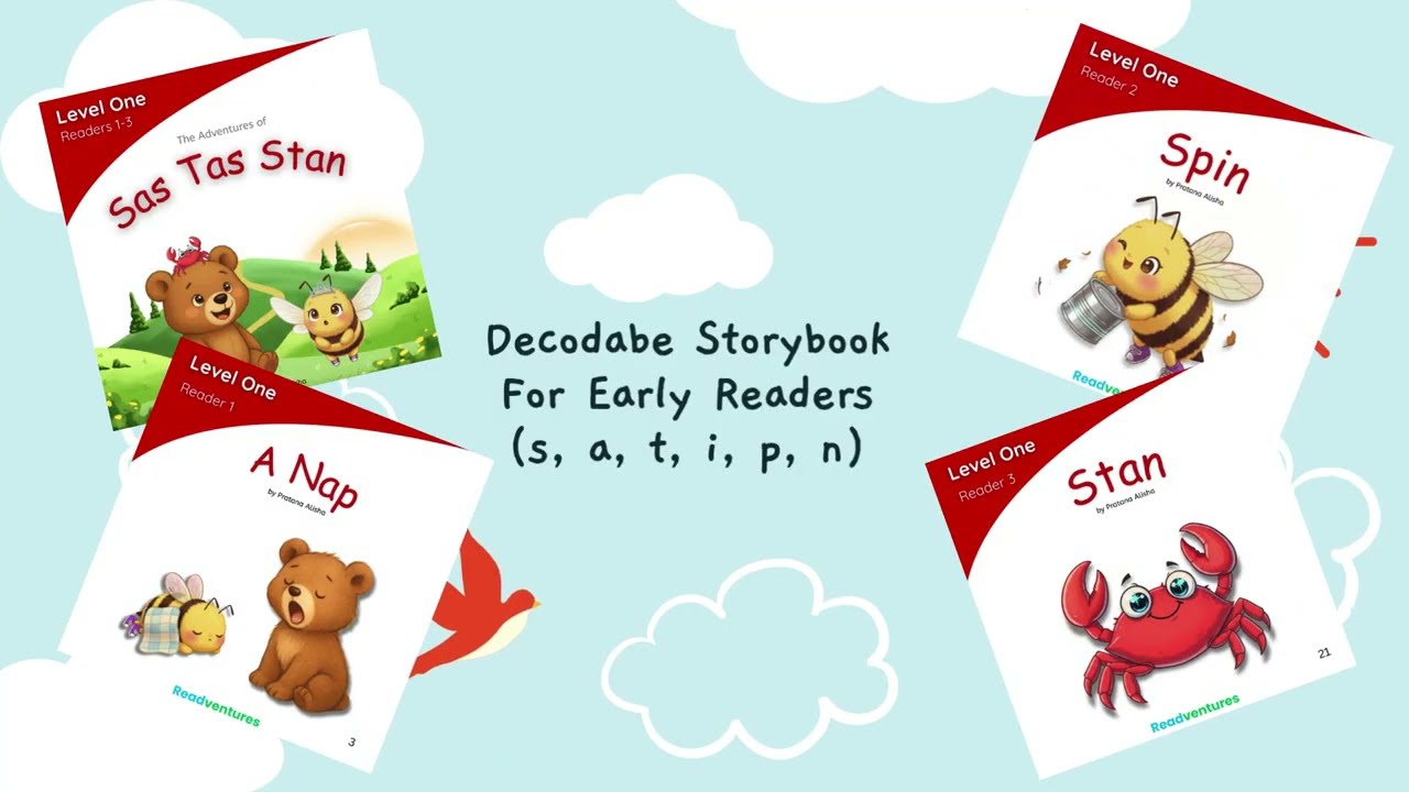 1 Decodabe Storybook For Early Readers
