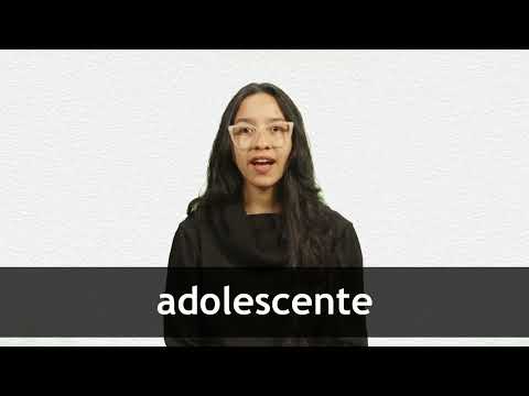Translate "ADOLESCENTE" from Spanish into English | Collins Spanish ...