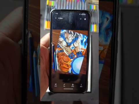 drawing Goku infinity ✨#shots #goku #artist