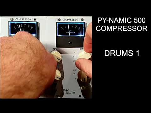 Pynamic 500 Series Compressor Limiter Dual-Slot Module - PYE | Reverb