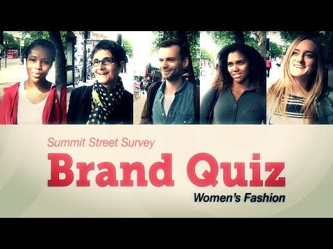 Brand Quiz: Name these womens fashion brands