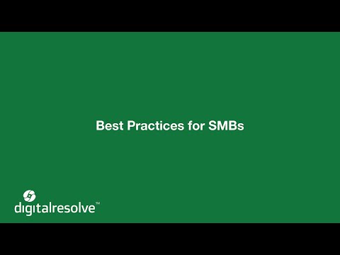 SMB Cybersecurity: Five Best Practices for Small Businesses
