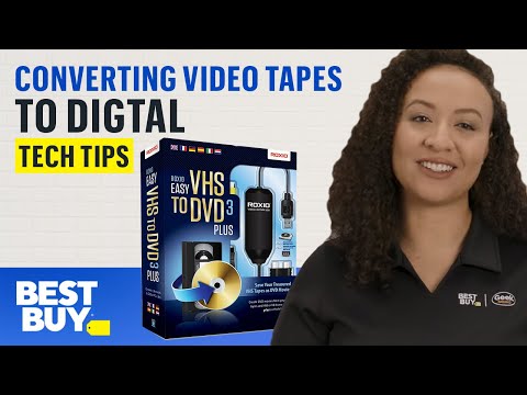 Converting Video Tapes to Digital Files - Tech Tips from Best Buy