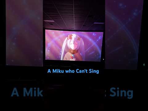 A Miku who Can't Sing... #miku #hatsunemiku #mikuhatsune #mikumovie #vocaloid