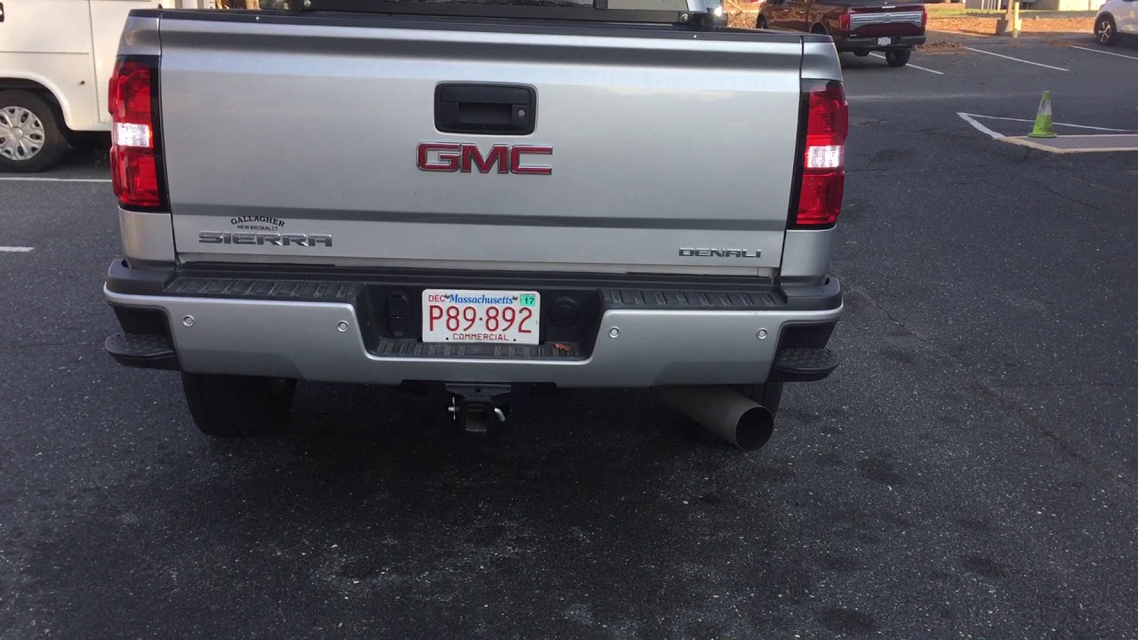 2017 GMC Sierra Denali HD  Strobe kit built in front & rear lights