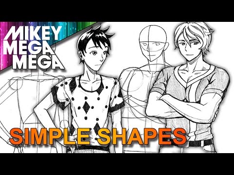 How To Draw MALE ANIME Body Step by Step – I'm Youtuber – Follow my ...