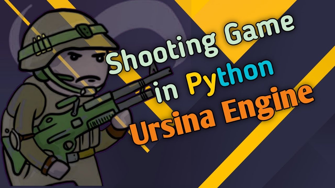 Make a Shooting Game in Python Ursina Game Engine || Ursina Engine