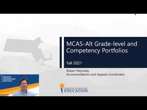 MCAS-Alt Grade Level Competency Portfolios