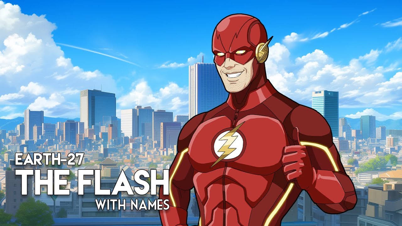 The Flash and Friends (Earth-27) w/ names