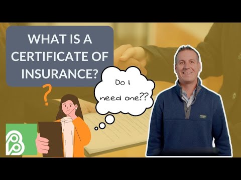 What is a certificate of insurance and do I need one? ⏐Business Insurance