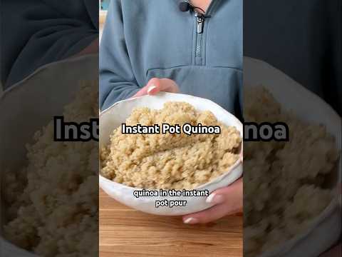 Easy Instant Pot Quinoa