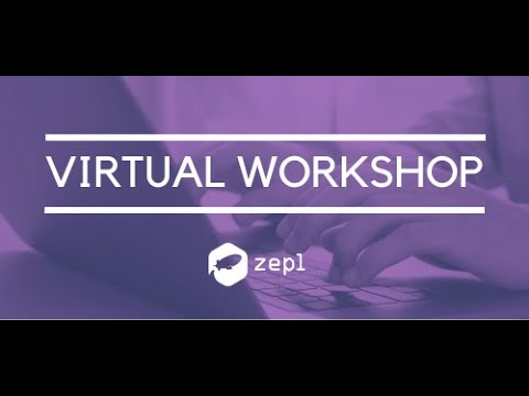 Zepl's Virtual Workshop: Create Forecasts Using Time Series Data, 4/15/21