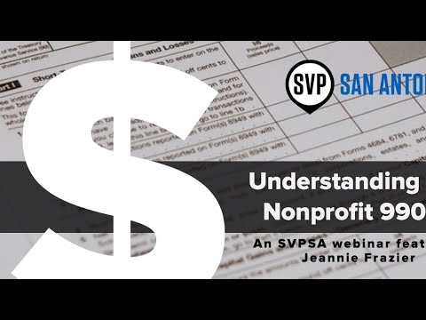 Understanding the Nonprofit 990 form