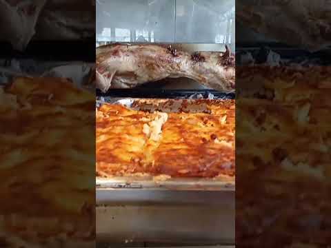 Greek traditional Easter (Lamb) Santorini Greece 2024