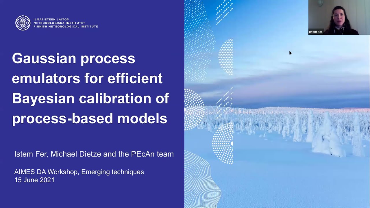 Gaussian process emulators for efficient Bayesian calibration of process-based models
