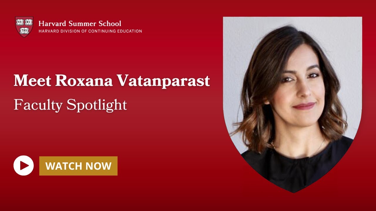 Meet Roxana Vatanparast | Faculty Spotlight