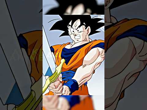 Goku Uses The Z Sword!