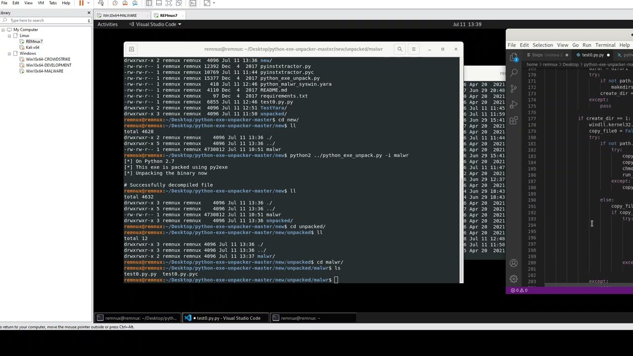 Decompiling Python Compiled Malware