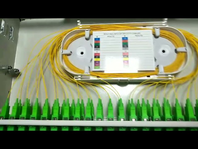Fiber Patch Panel - 48 F Fiber Optic Patch Panel Trader - Retailer from ...