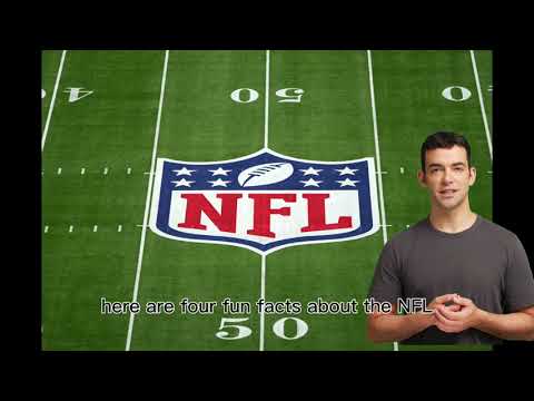 4 Fun Facts About NFL Football You Might NOT know about!