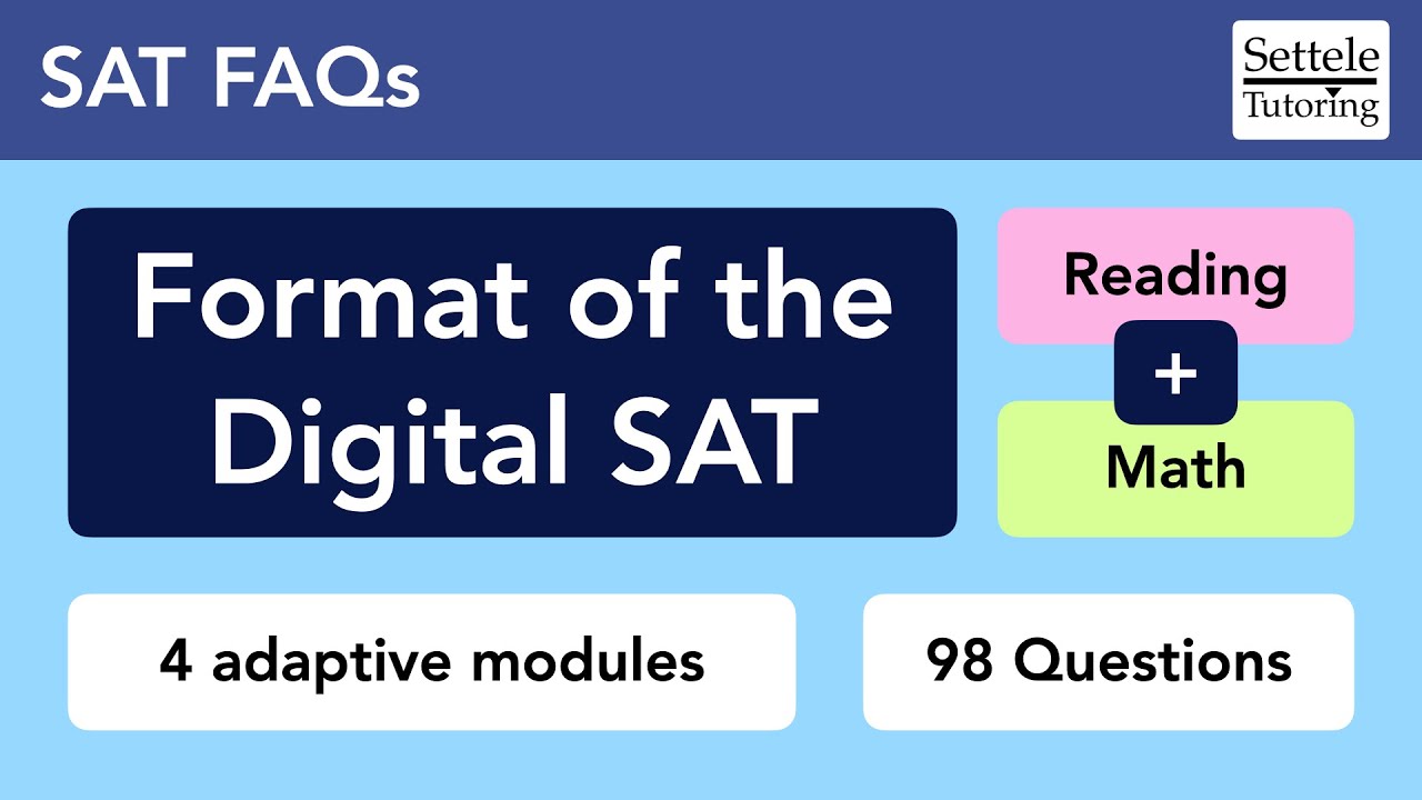 Format of the Digital SAT® — Important Info about Adaptive Testing for Top Scores