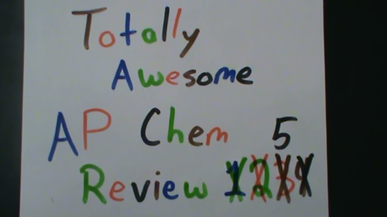 BEST THING EVER!  AP chem review flashcards part 5 (where is 4?)