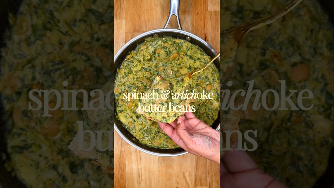 Butter Beans, But Make It Spinach Artichoke