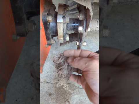Land Pride RTR1250 string in the bearings