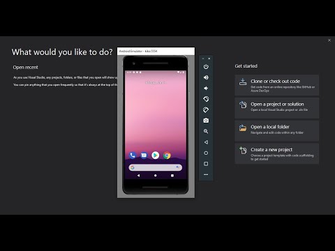 Xamarin Android Emulator | Visual Studio 2019