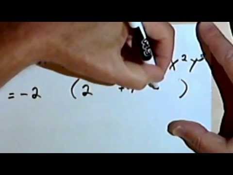 Factoring a Polynomial - Greatest Common Factor 4-5a