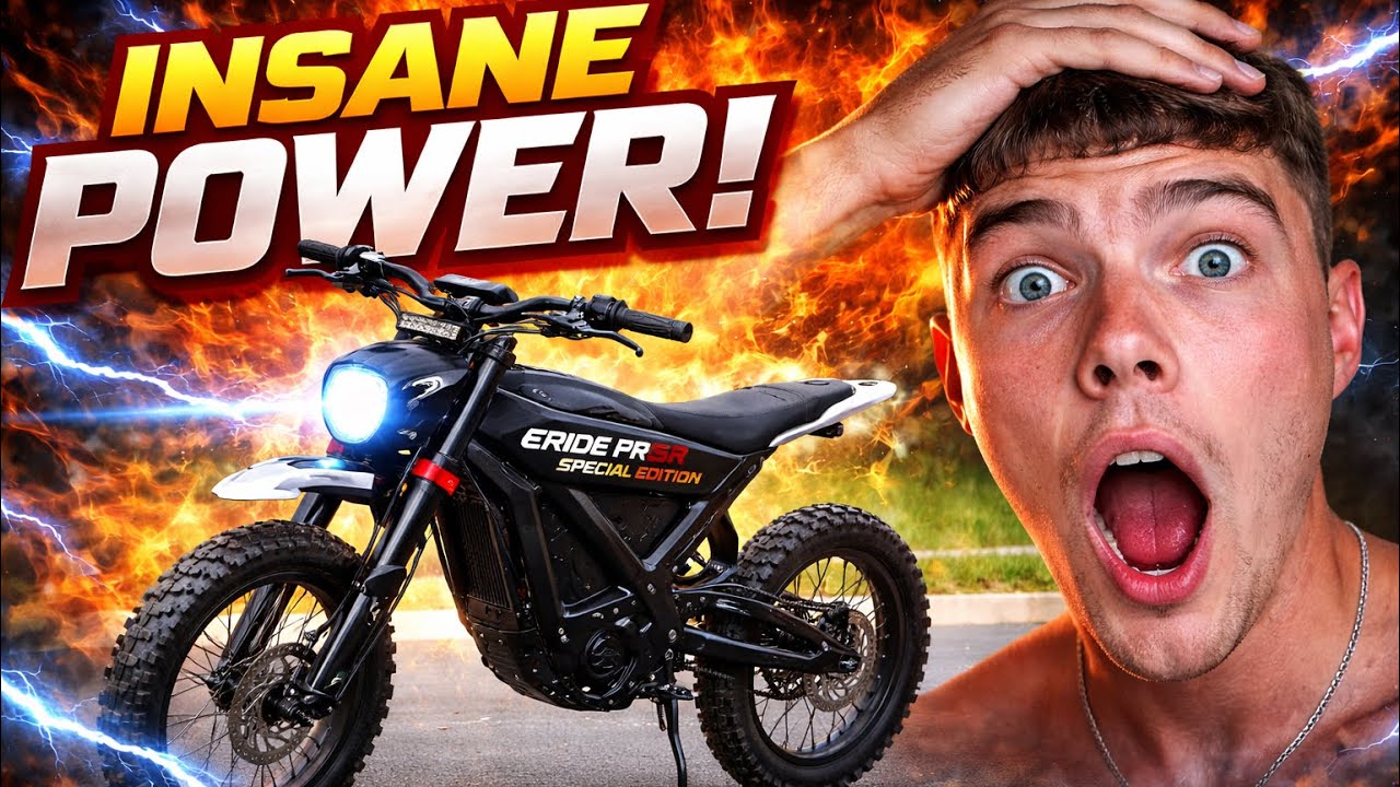 I got the FASTEST ebike in Australia! 2026 eride pro sr SPECIAL EDITION
