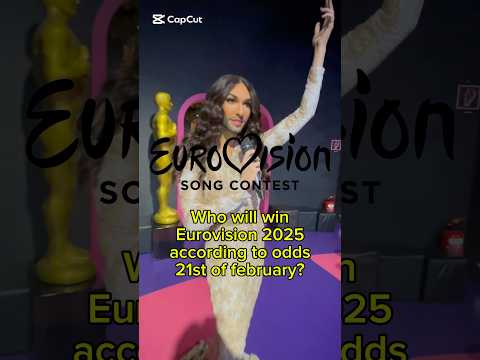Eurovision betting odds today: who will win? #eurovision #tommycash #erikavikman #eurovision2025