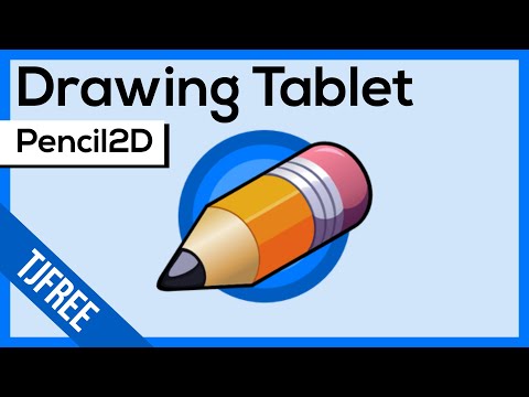 Pencil2D | 2D Animation using a Drawing Tablet