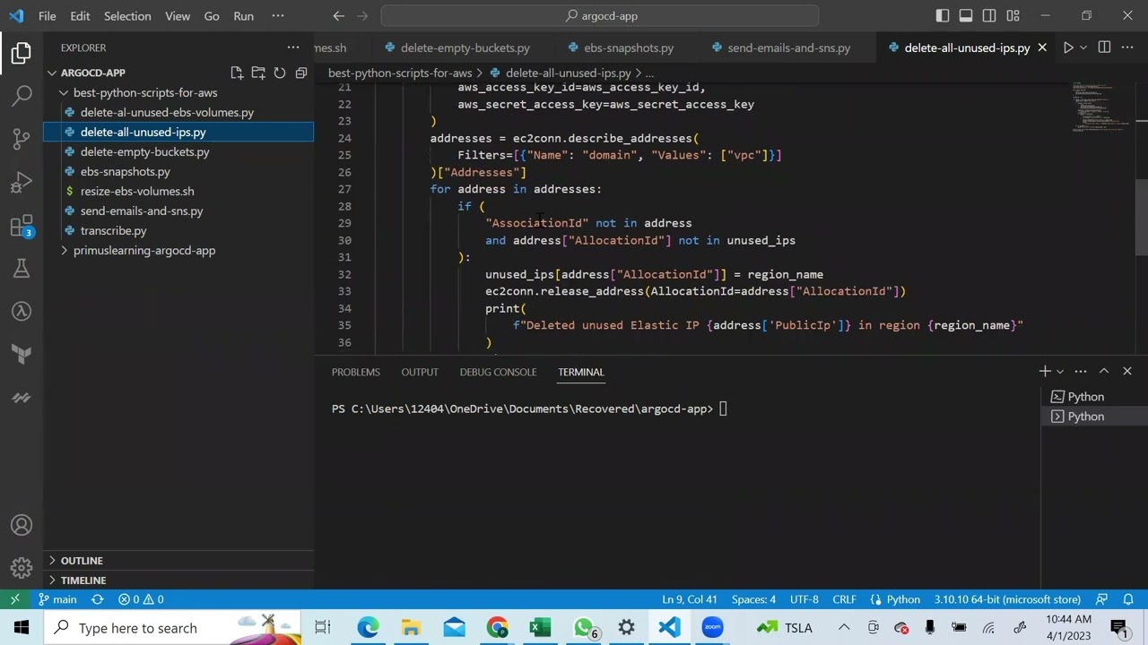 Best Python scripts for AWS architects and Engineers