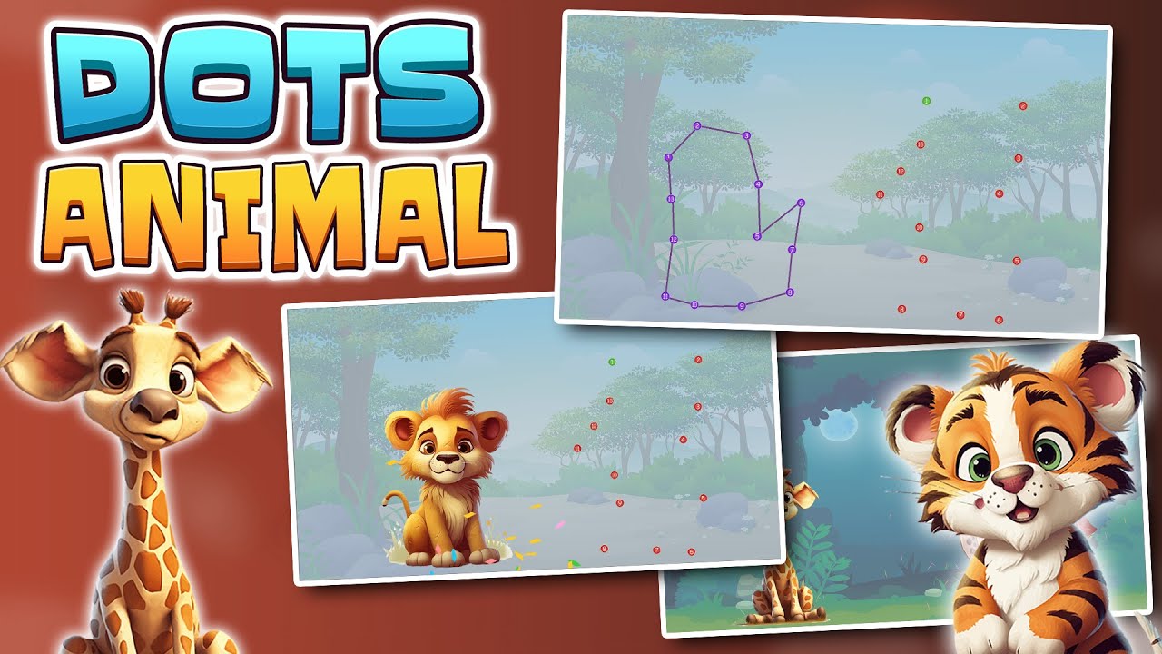 Dots Animal || Construct 3 Game Template || Source code