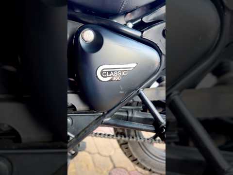 Royal Enfield Bullet Black Matt#side panel logo Installation#dkwrap