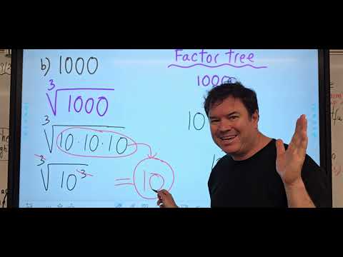 FINDING CUBE ROOTS - USING PRIME FACTORIZATION